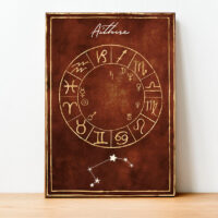 Zodiac Constellation Cards by The Steampunk Astrologer